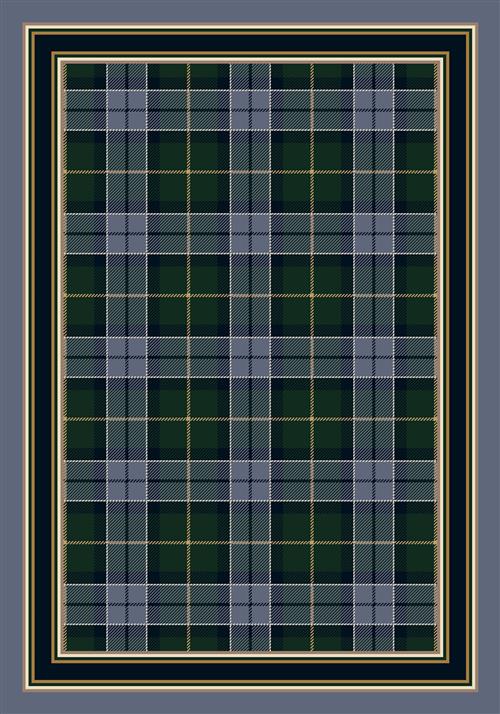 Magee Plaid-07006 Emerald Lapis II | Milliken – Lewis Floor & Home